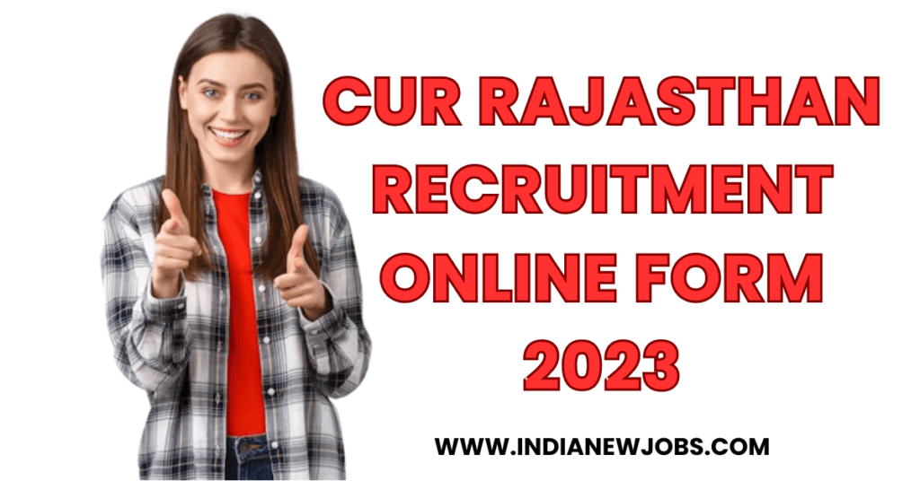 CUR Non Teaching Recruitment 2023 Central University Of Rajasthan Best Jobs