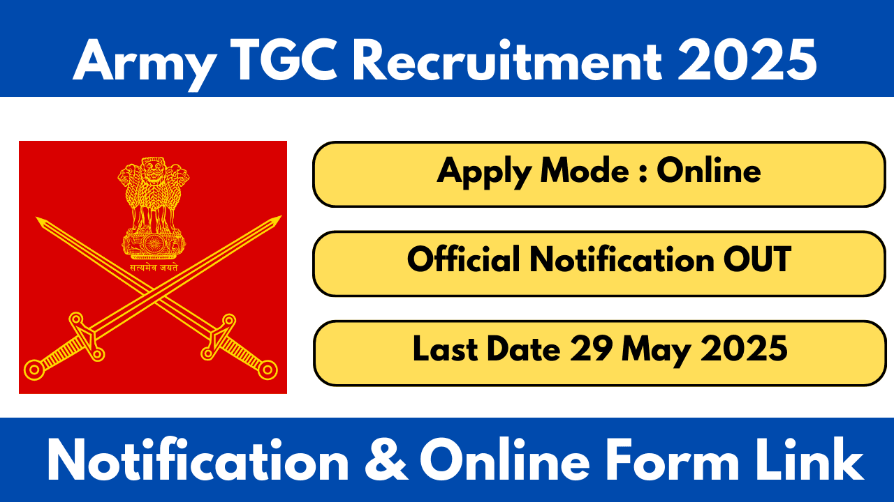 ARMY TGC Recruitment 2025