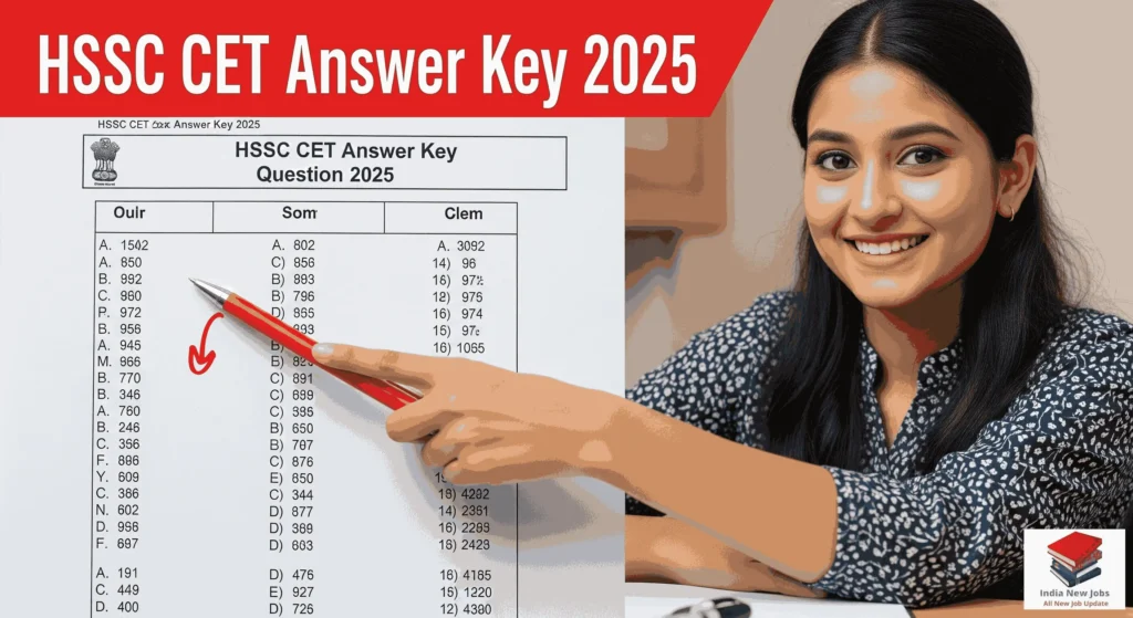HSSC CET Answer Key 2025 OUT: Question Paper PDF Download And Raise ...